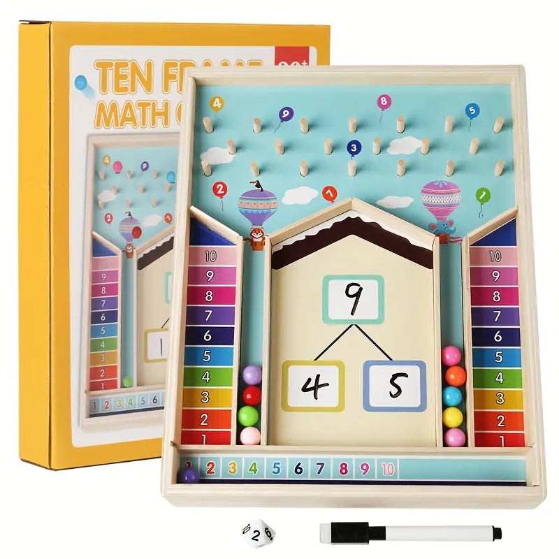 Ten frame math games – Forkids6