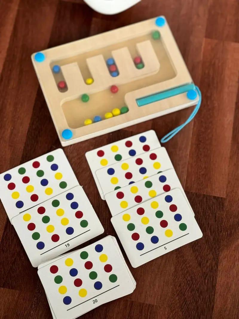 Magnetic color maze – Forkids6